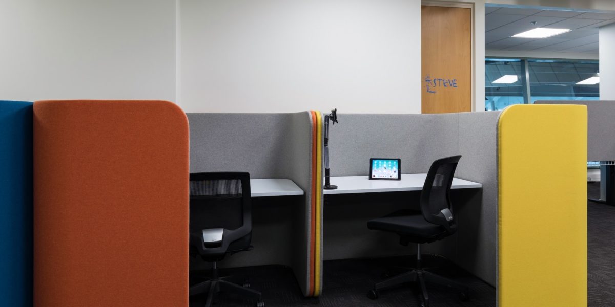 Office Pods in use at Wellington-Based Corporation