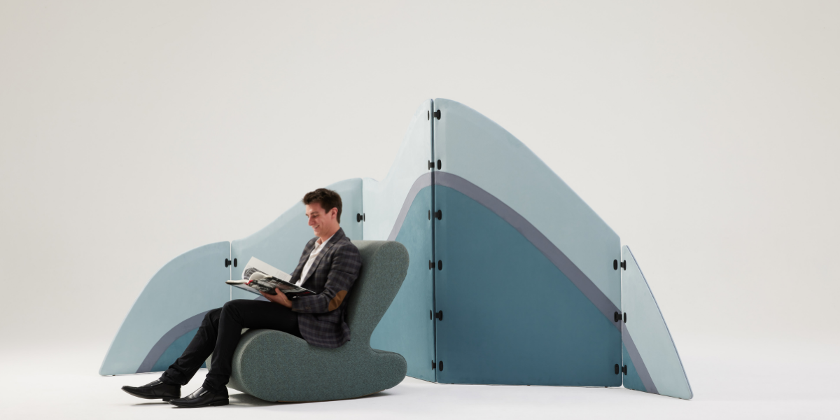 Backdrop Acoustic Office Divider | PLN